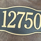 Old Century Forge Hampshire 1-Line Wall Address Plaque & Reviews | Wayfair