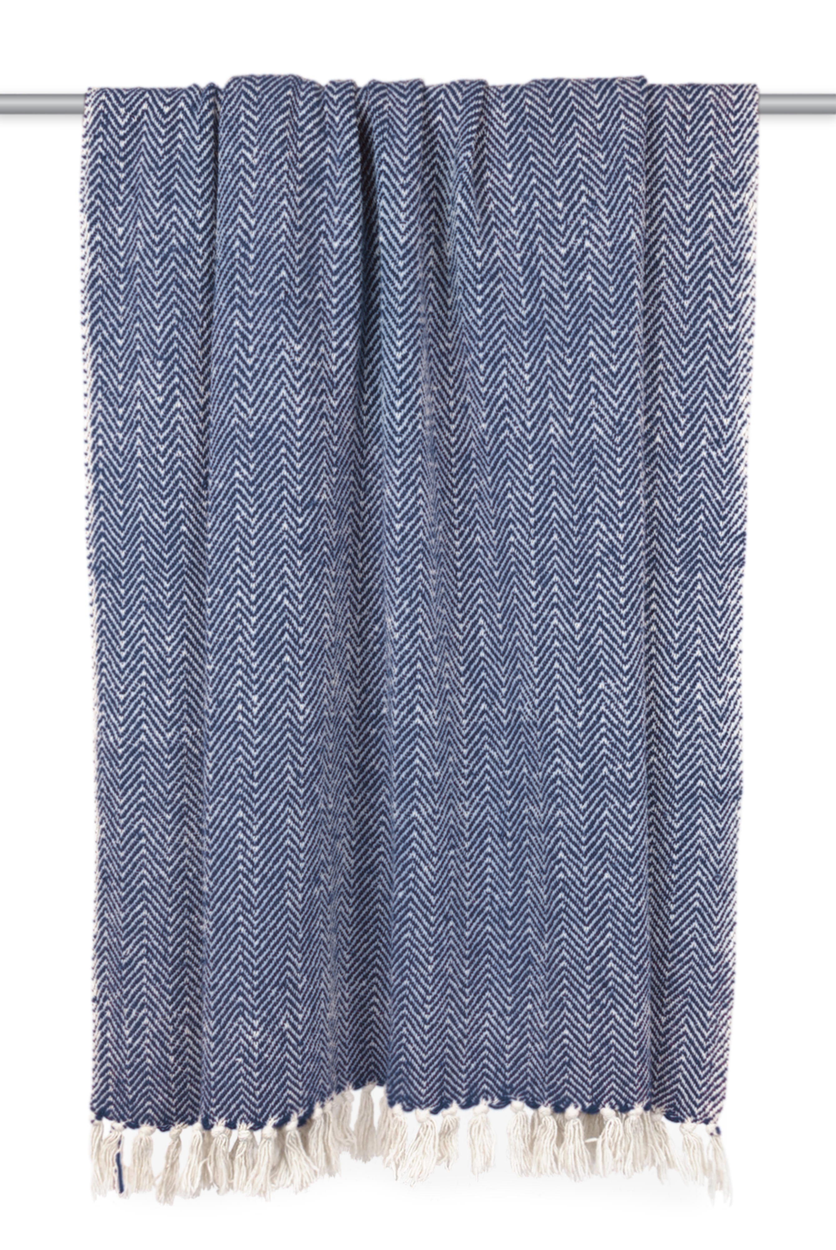 Design Imports 100% Cotton Throw & Reviews | Wayfair