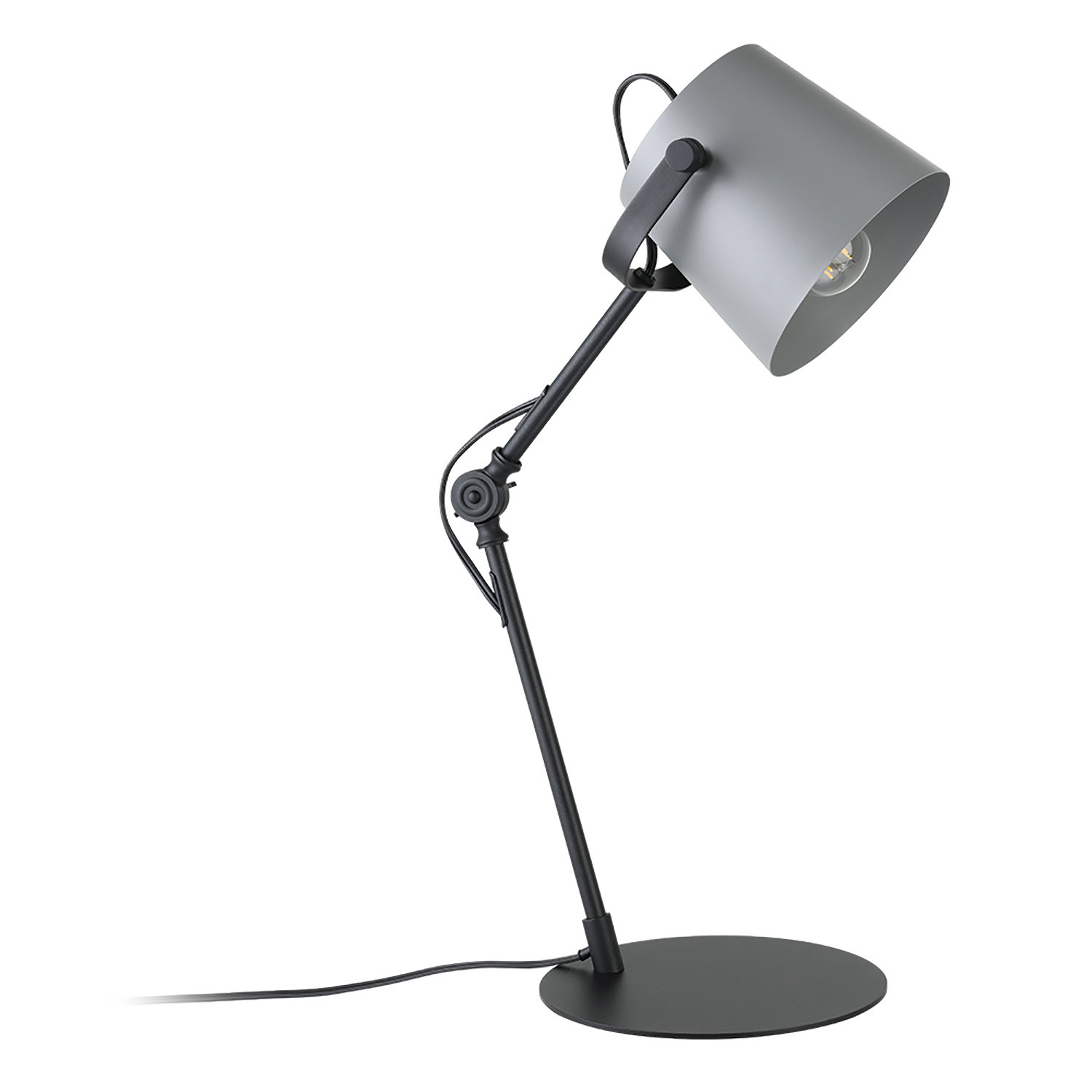 Ebern Designs Adjustable Metal Desk Lamp | Wayfair