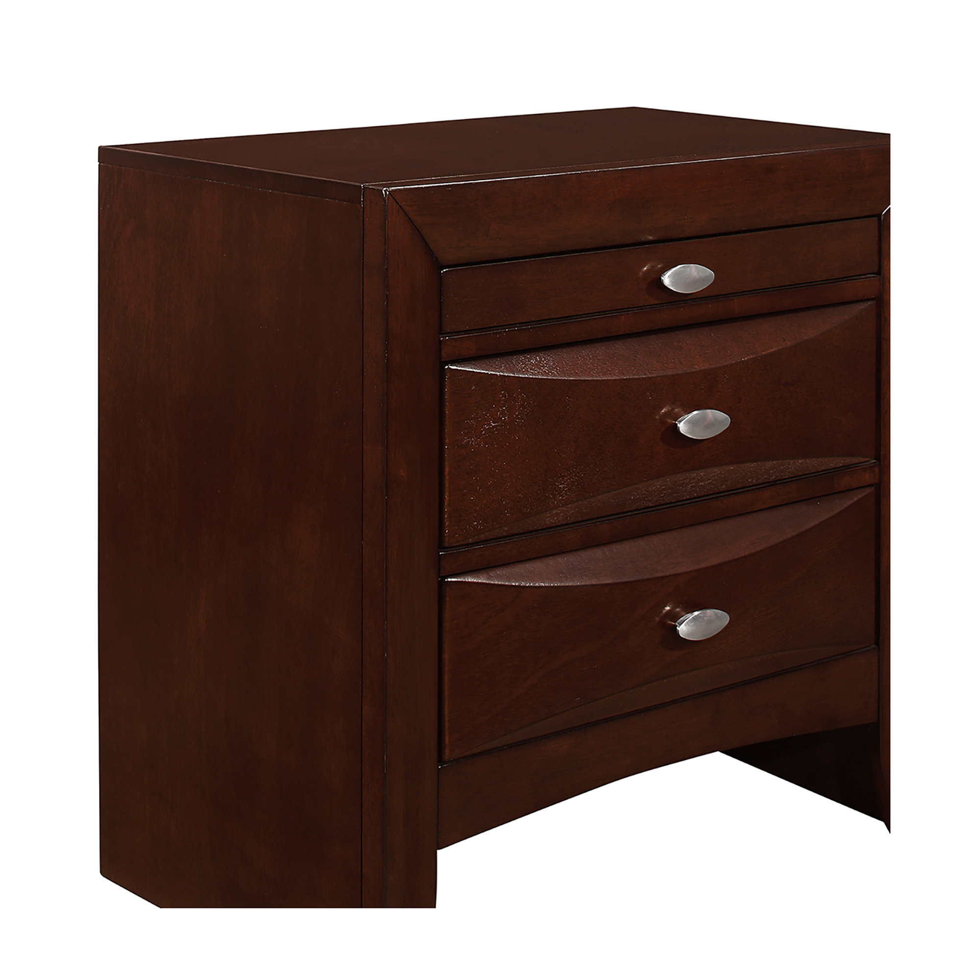 George Oliver Nightstand Stylish Bedside Table with Storage & Modern ...