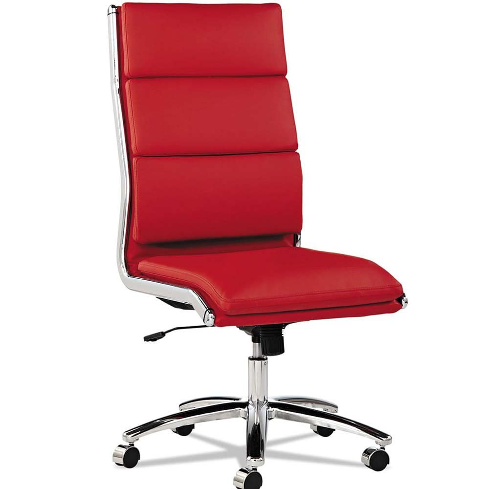 Hokku Designs Seat Height 275 Lbs. Capacity High-Back Slim Profile Faux ...