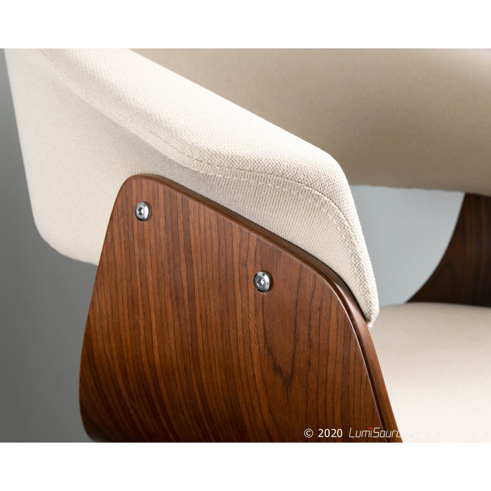 Corrigan Studio® Liselot Mid-Century Modern Dining/Accent Chair In ...