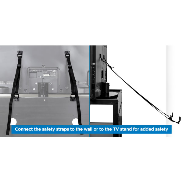Mount-It! Safety Straps For Furniture, Bookcase and TV Stands | Anti ...