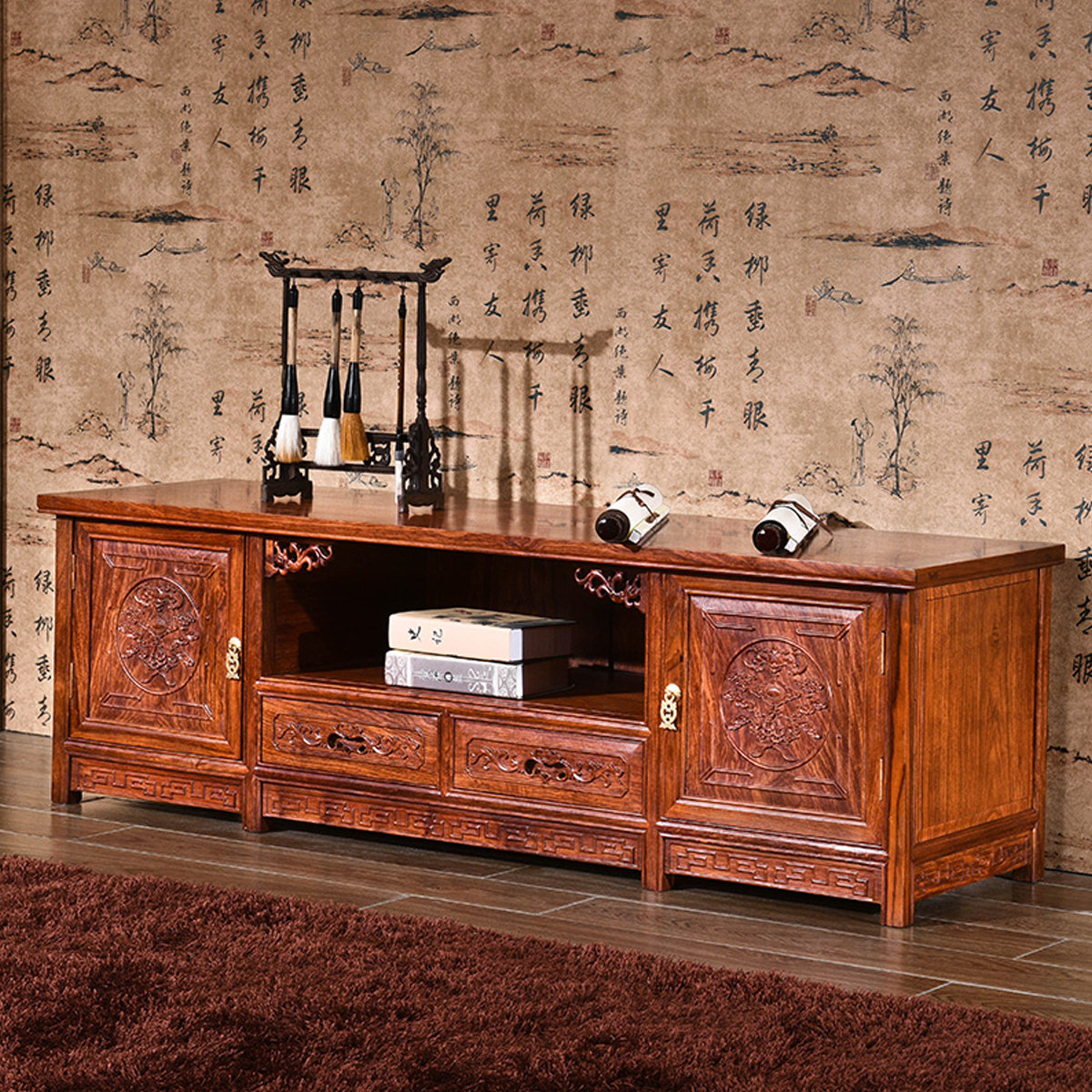 Feel High Pillows TB566328147523FHP&Size Solid Wood Storage Credenza ...