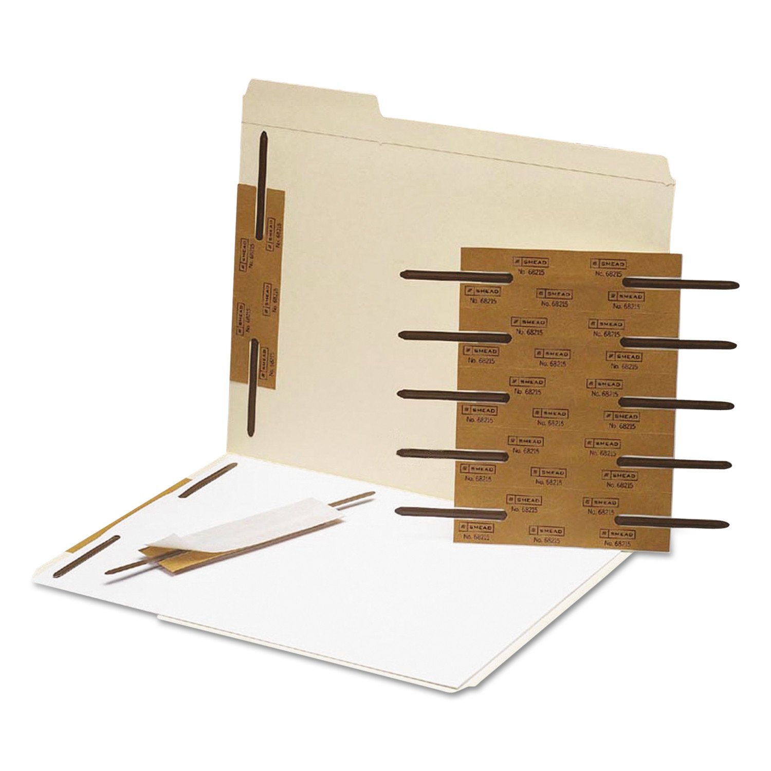 Smead Manufacturing Company Reinforced Adhesive Steel Paper Fasteners ...