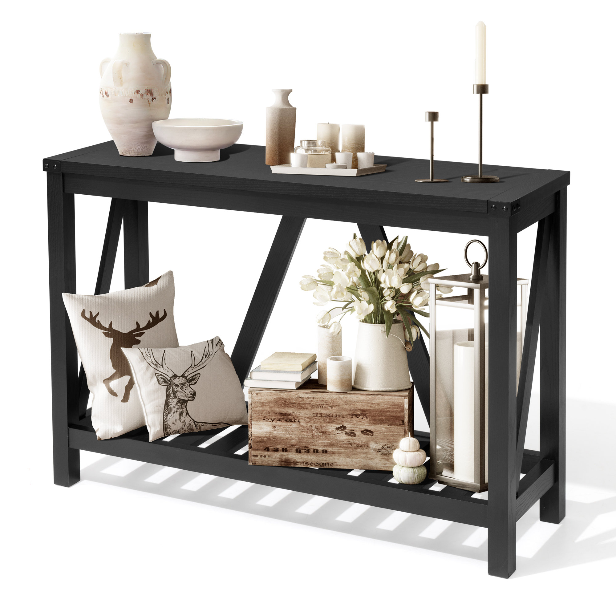 Gracie Oaks Mstislav 45" Wide Console Table & Reviews | Wayfair