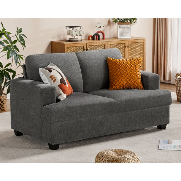 Ebern Designs Jerud Square Arm Modular Loveseat | Wayfair