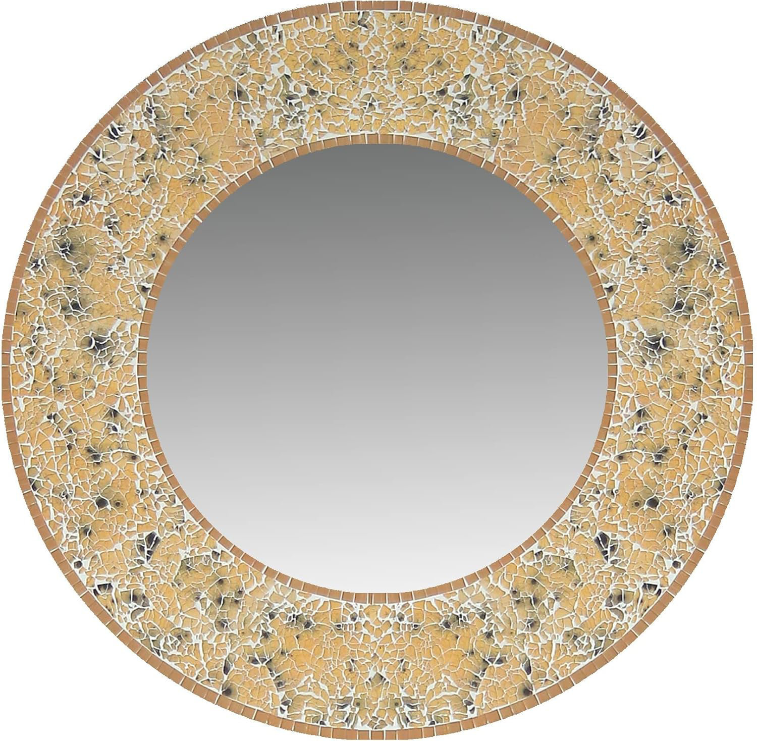 Bungalow Rose Zorigs Mirror Wall Art Décor – Handcrafted Decorative ...