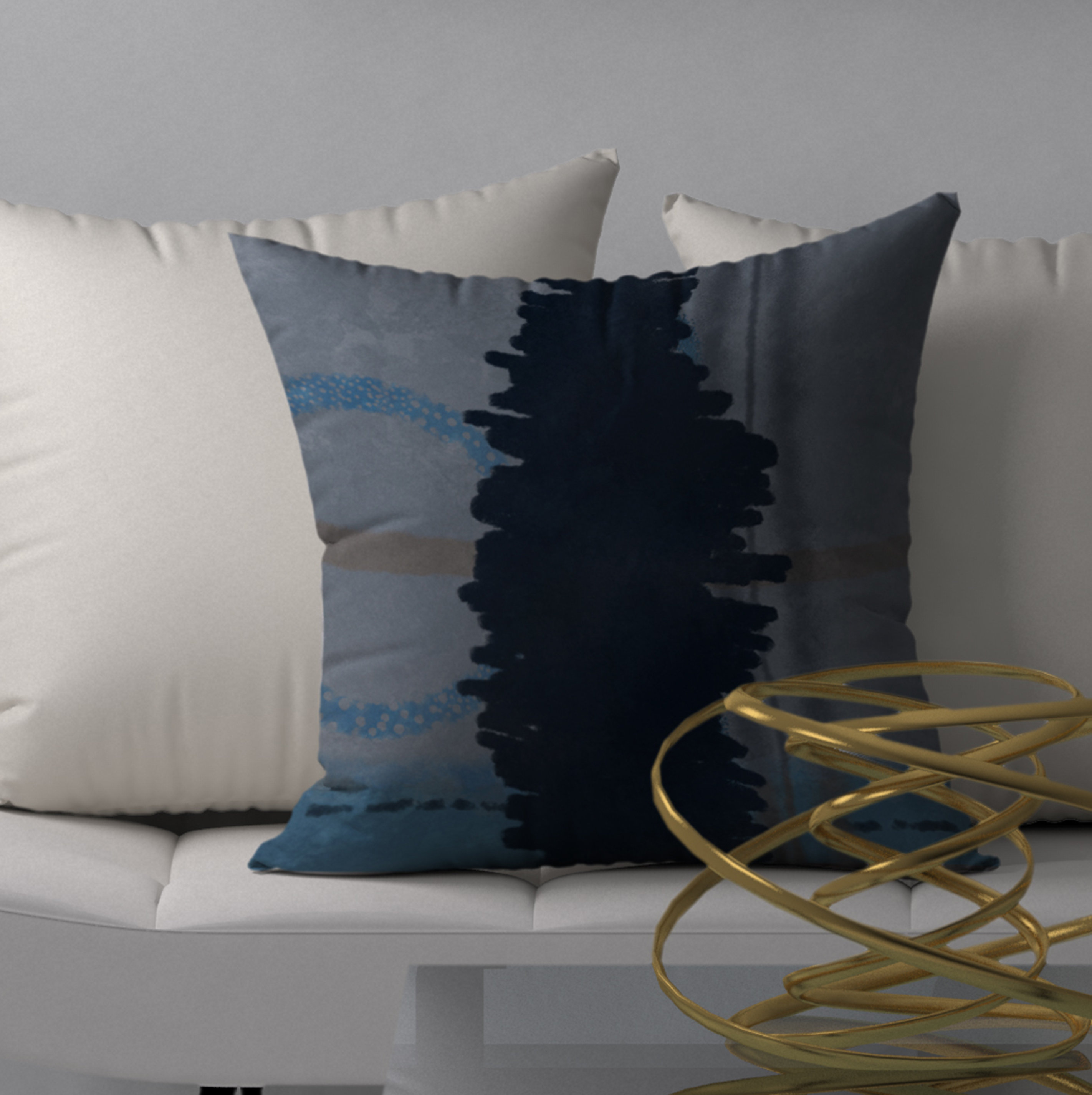 LeRoi Products Abstract Reversible Throw Pillow - Wayfair Canada