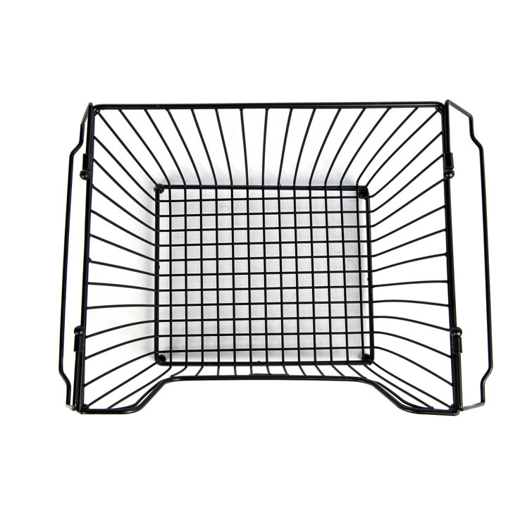 Rebrilliant Stackable Heavy Duty Metal/Wire Basket Set - Wayfair Canada
