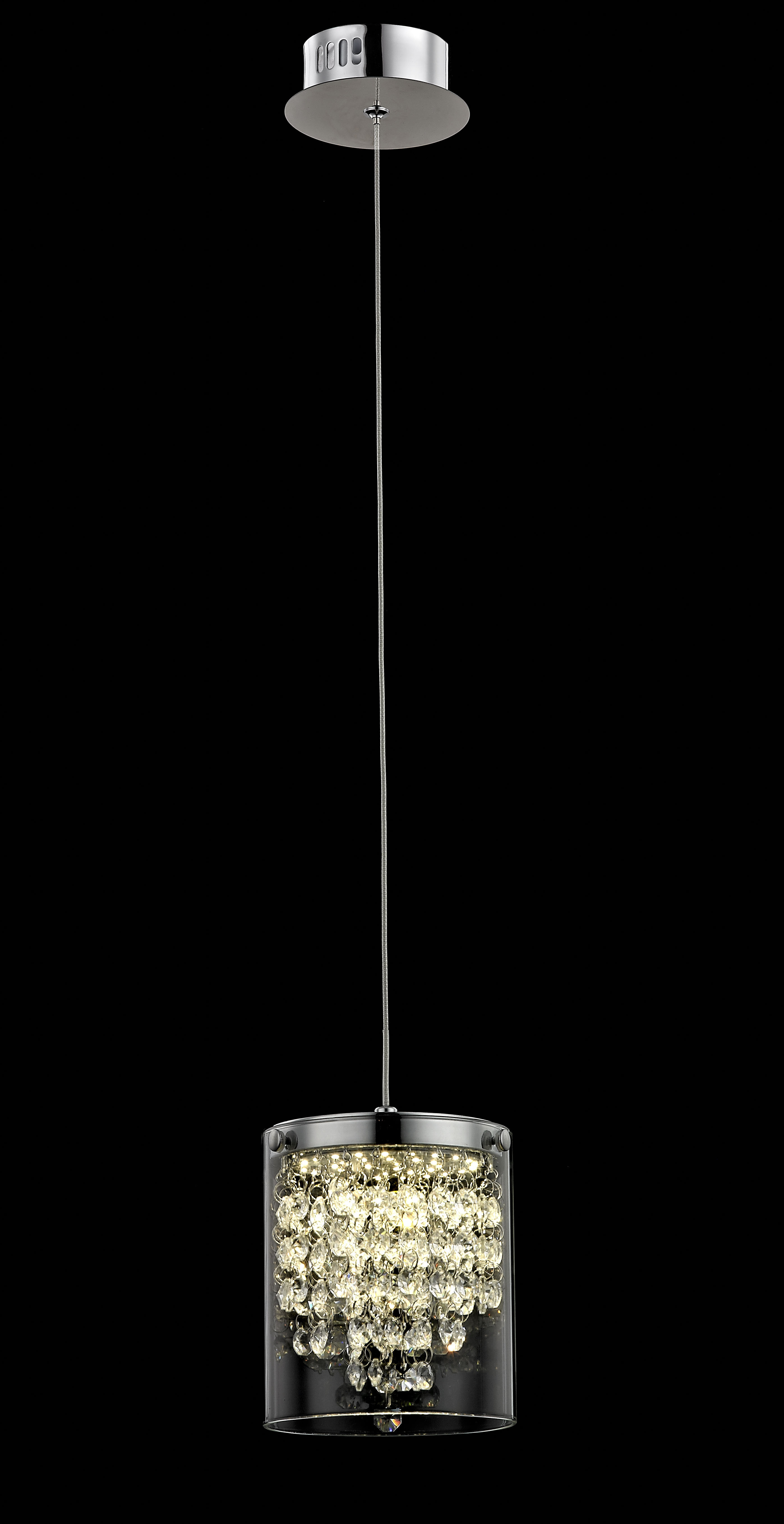 Rosdorf Park Brayan 1 - Light Cylinder LED Pendant | Wayfair.co.uk