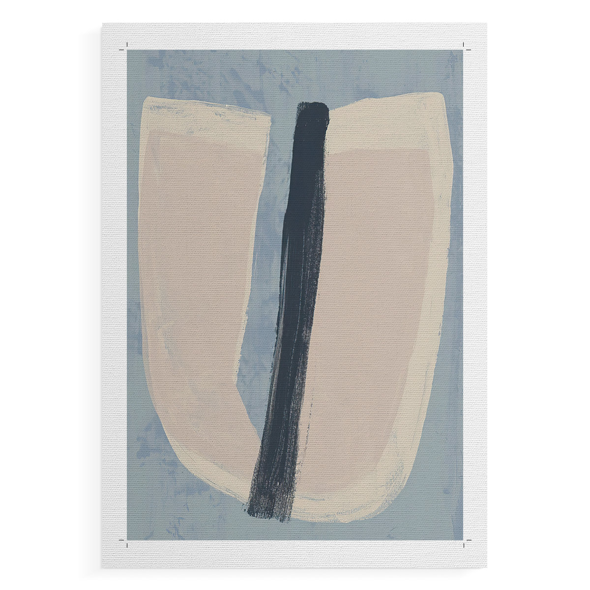 Union Rustic Paper Slice I -Canvas Print Only - NOT FRAMED | Wayfair