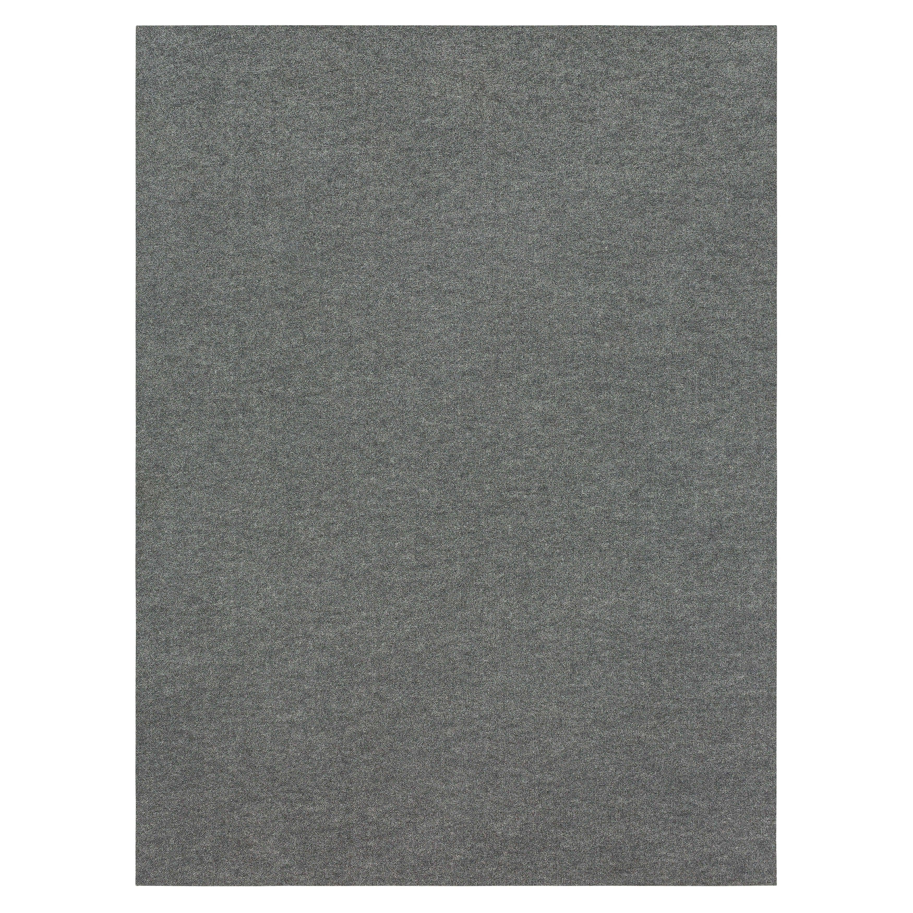 Mohawk Home Spectrum Crosshatch Needle Punch Solid Fog Gray Color Rug ...