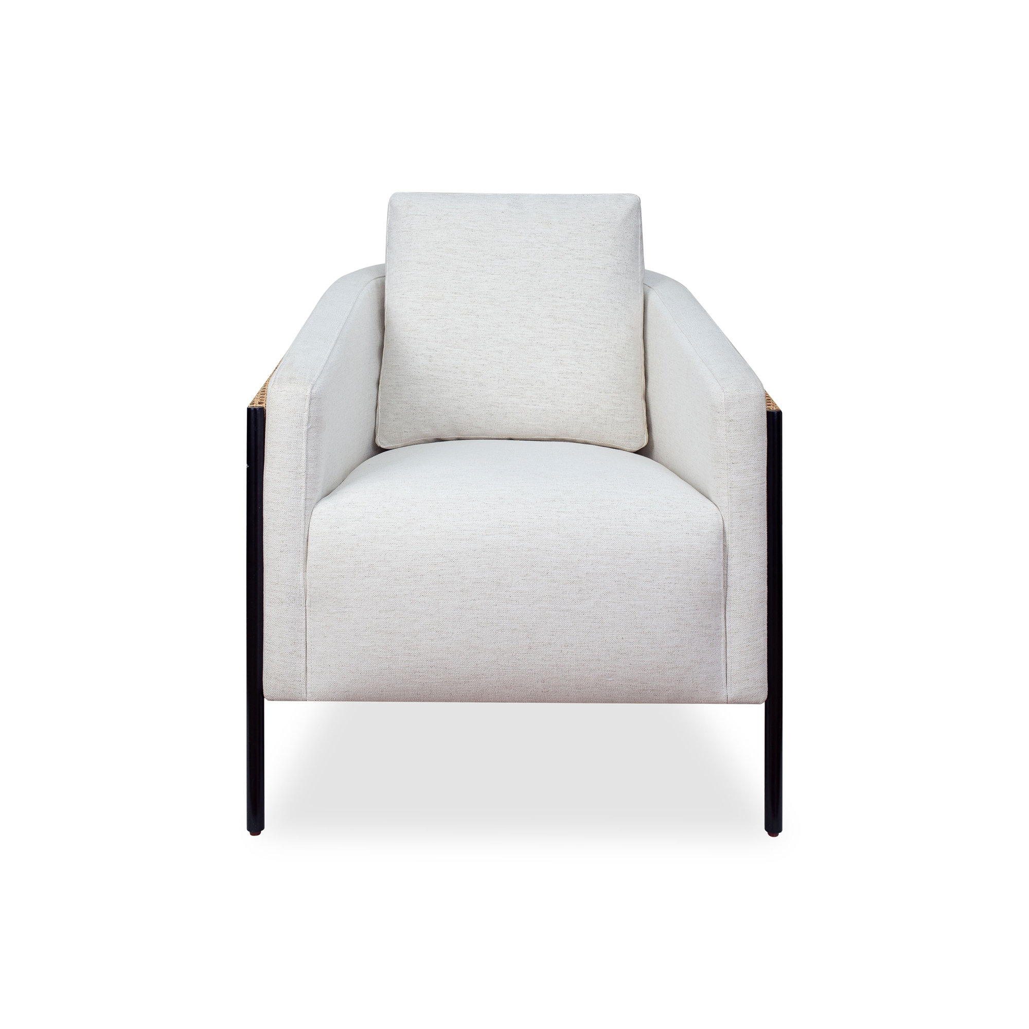 Bayou Breeze Transitional Solid Hand-Made Hardwood upholstered Accent ...