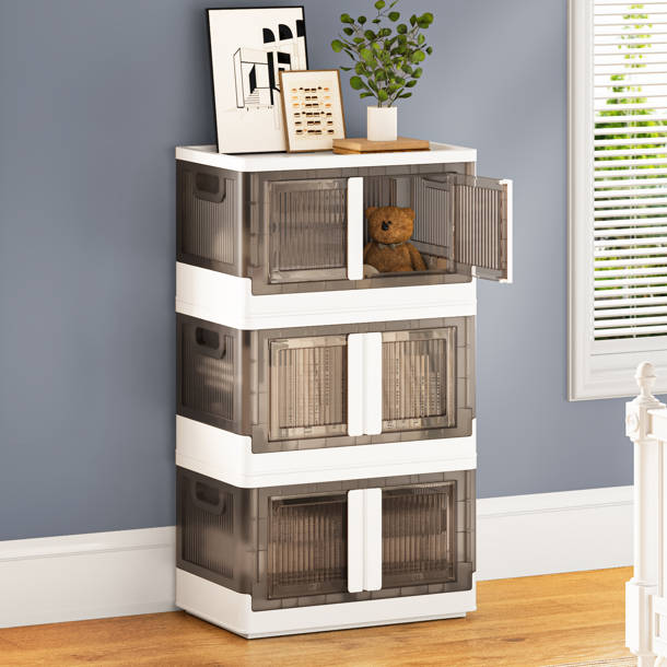 Rebrilliant Plastic Collapsible Storage Box & Reviews | Wayfair