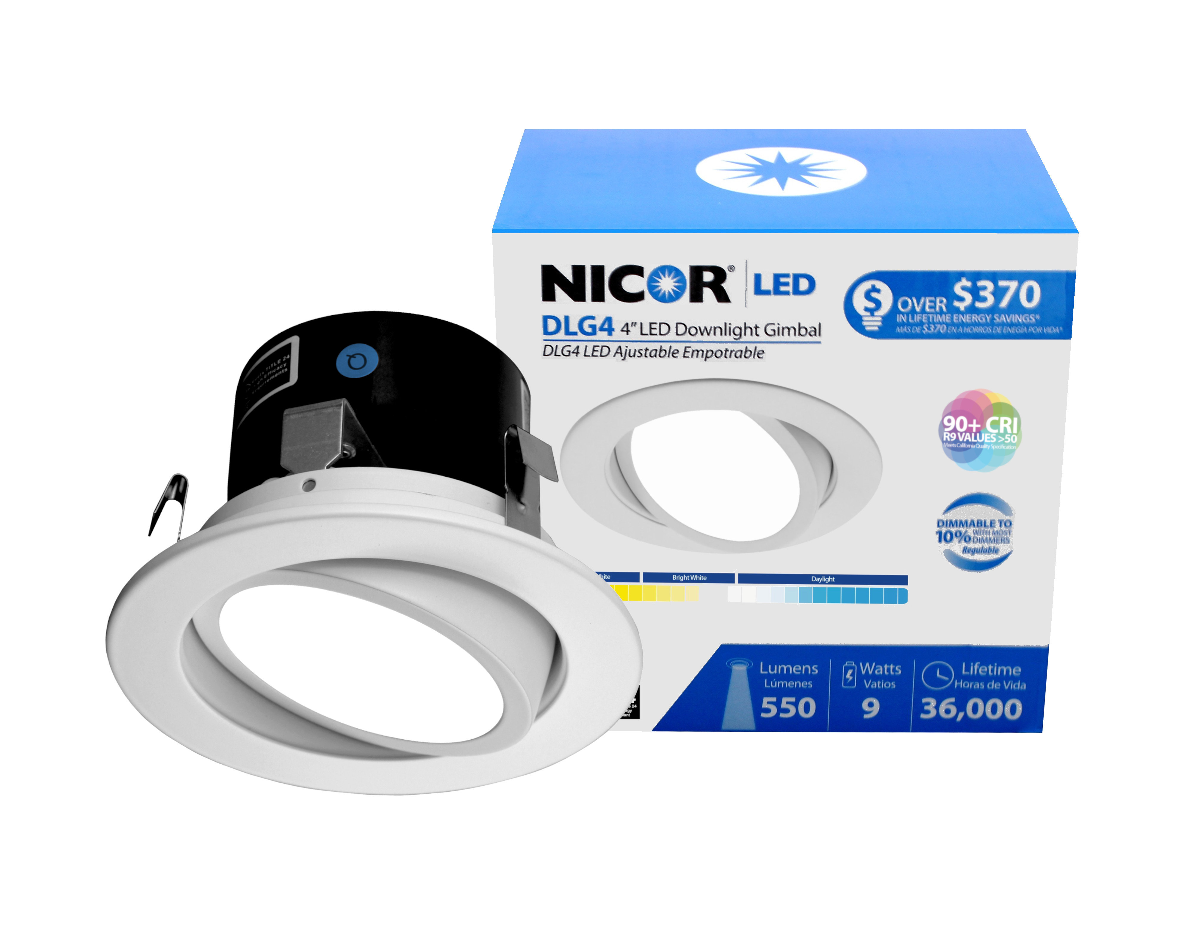 NICOR Lighting 5" Remodel LED Retrofit Recessed Lighting Kit | Wayfair