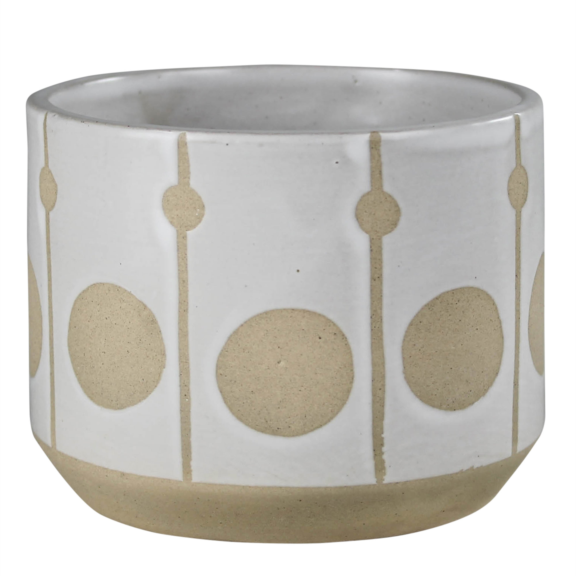 Dakota Fields Chanae Ceramic Cachepot | Wayfair