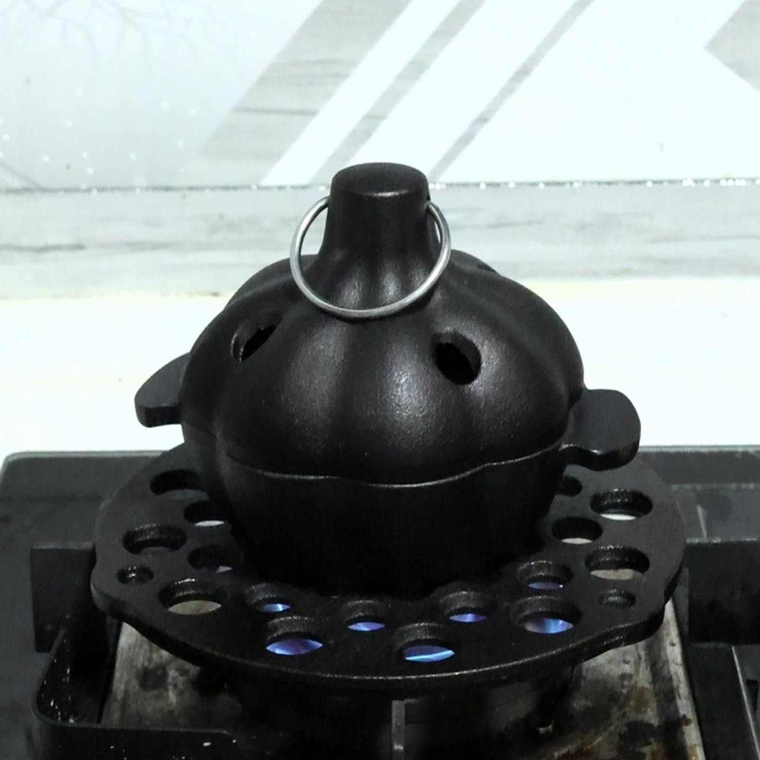 Stack man Cast Iron Trivet 2 PCS Set, 8-Inch, Meat Rack, Cast Iron ...