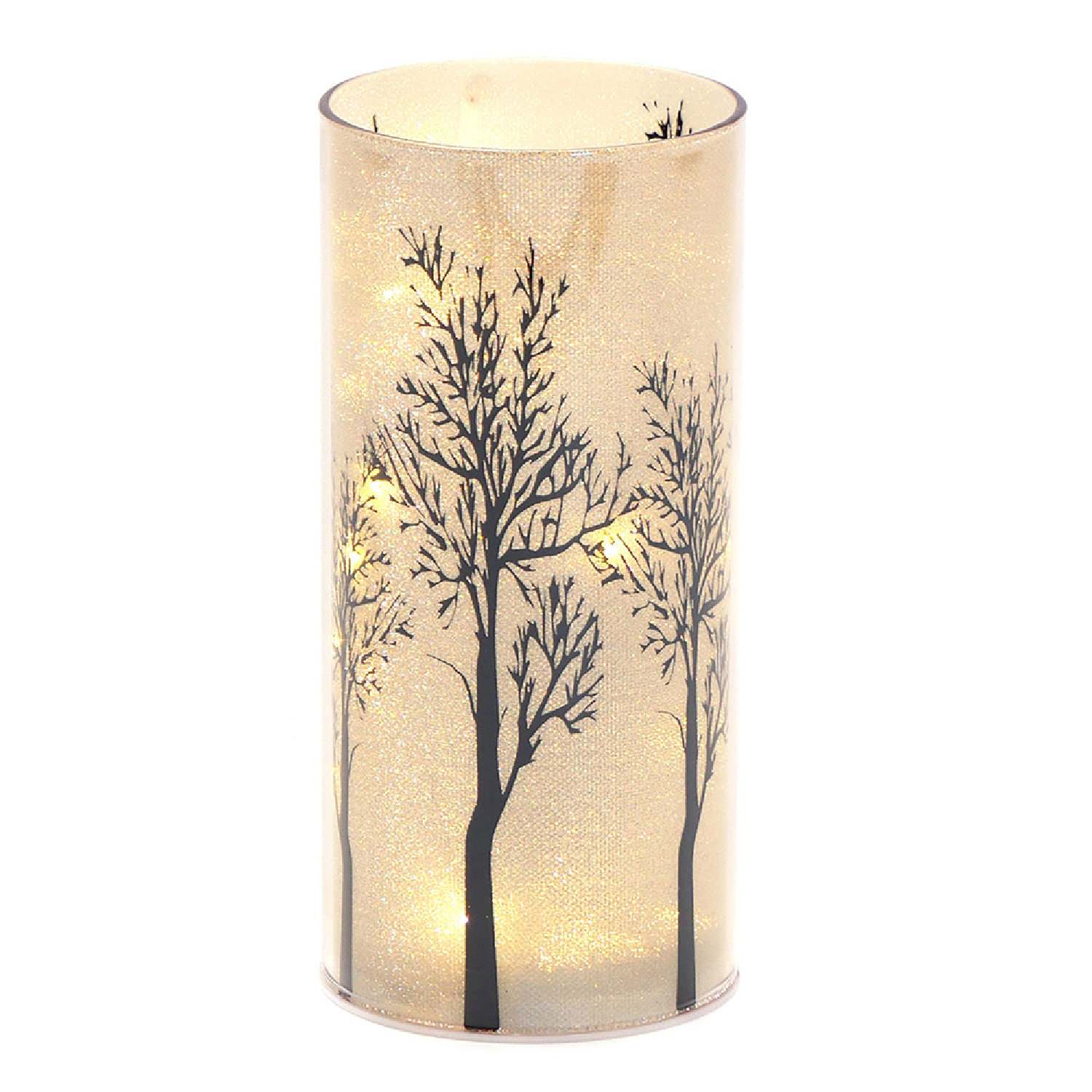 The Holiday Aisle® Jasdev Glass Tube Battery Lanterns | Wayfair