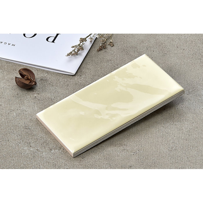 Walkon Tile Mason 3" x 6" Ceramic Subway Tile & Reviews | Wayfair