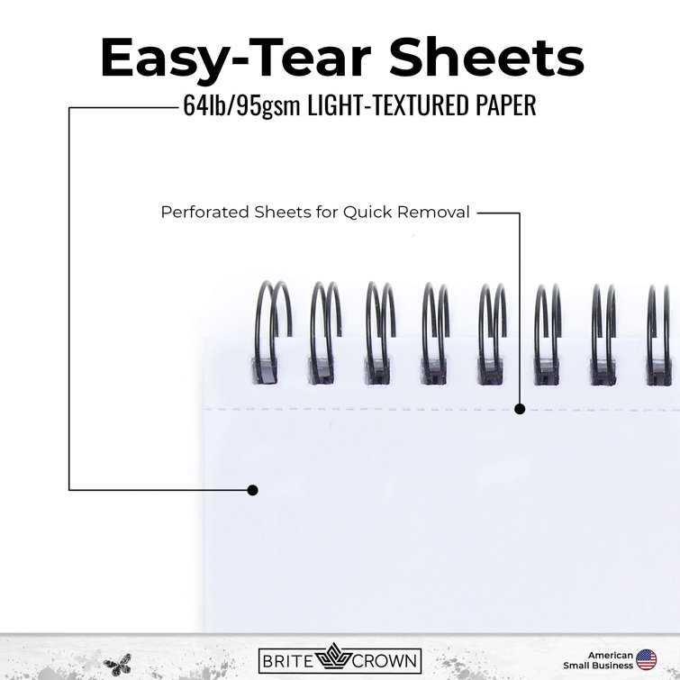 Net Focus Media Brite Crown Sketch Pad – 9X12 Sketchbook For Teens ...