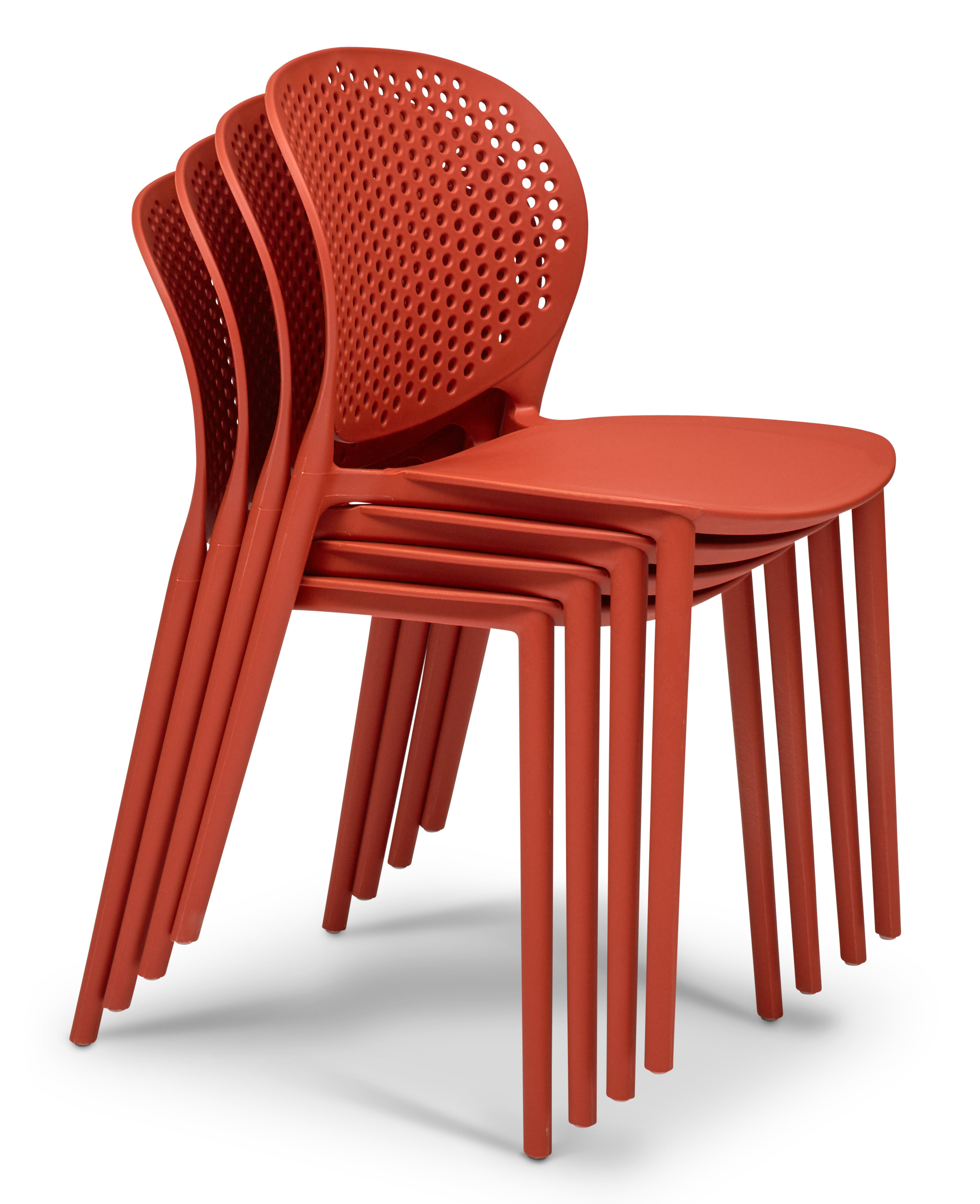 AllModern Outdoor Stacking Dining Side Chair & Reviews | Wayfair