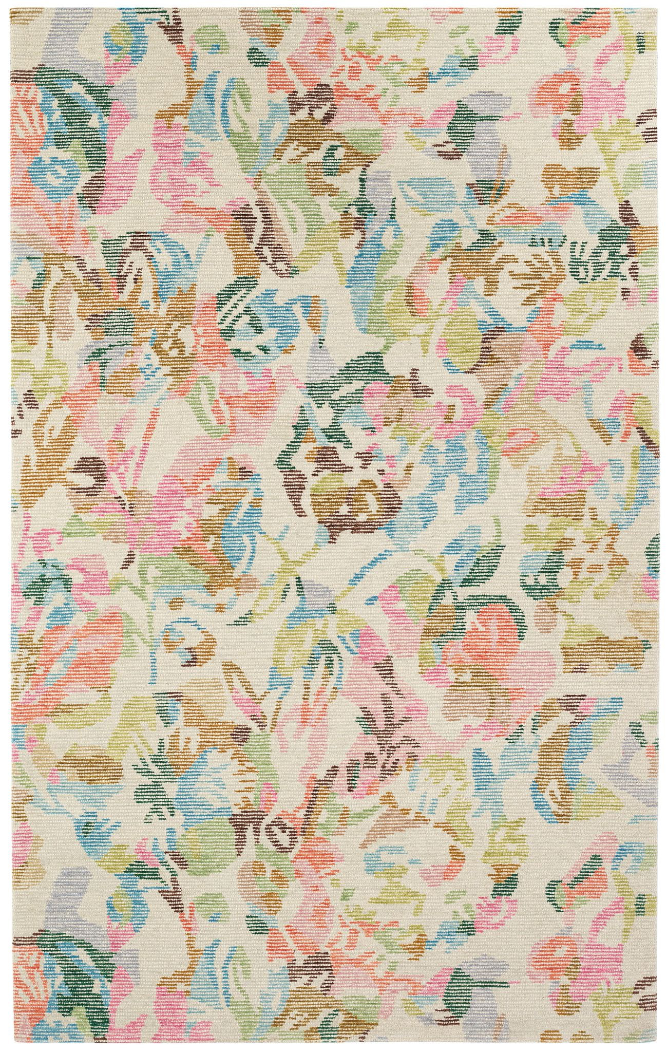 Dash and Albert Rugs Bloom Multi Hand Tufted Wool Rug | Wayfair