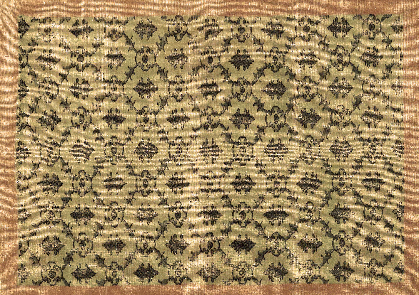 Bungalow Rose Traditional 2447 Brown Machine Washable Area Rugs ...