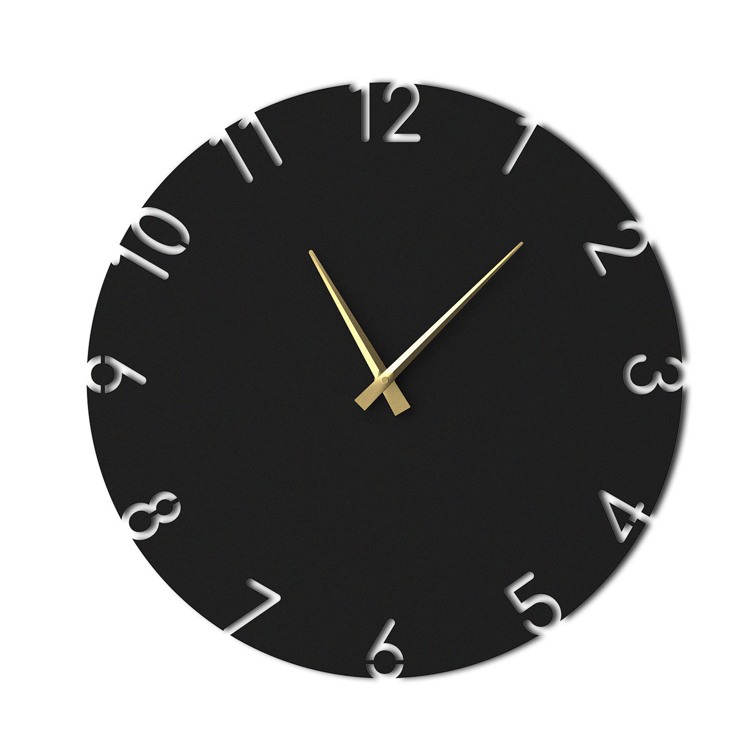 ARTEPERA Trace Metal Wall Clock - Wayfair Canada