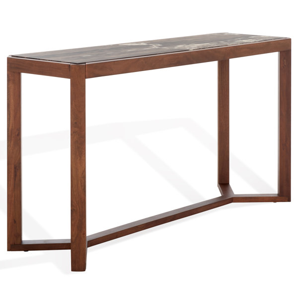 Latitude Run® Bernardi Marble Top Console Table | Wayfair