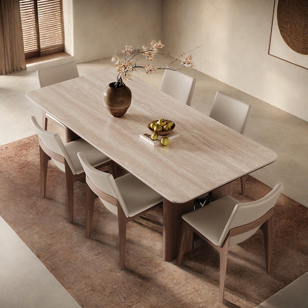 Elamer European modern simple dining table set | Wayfair
