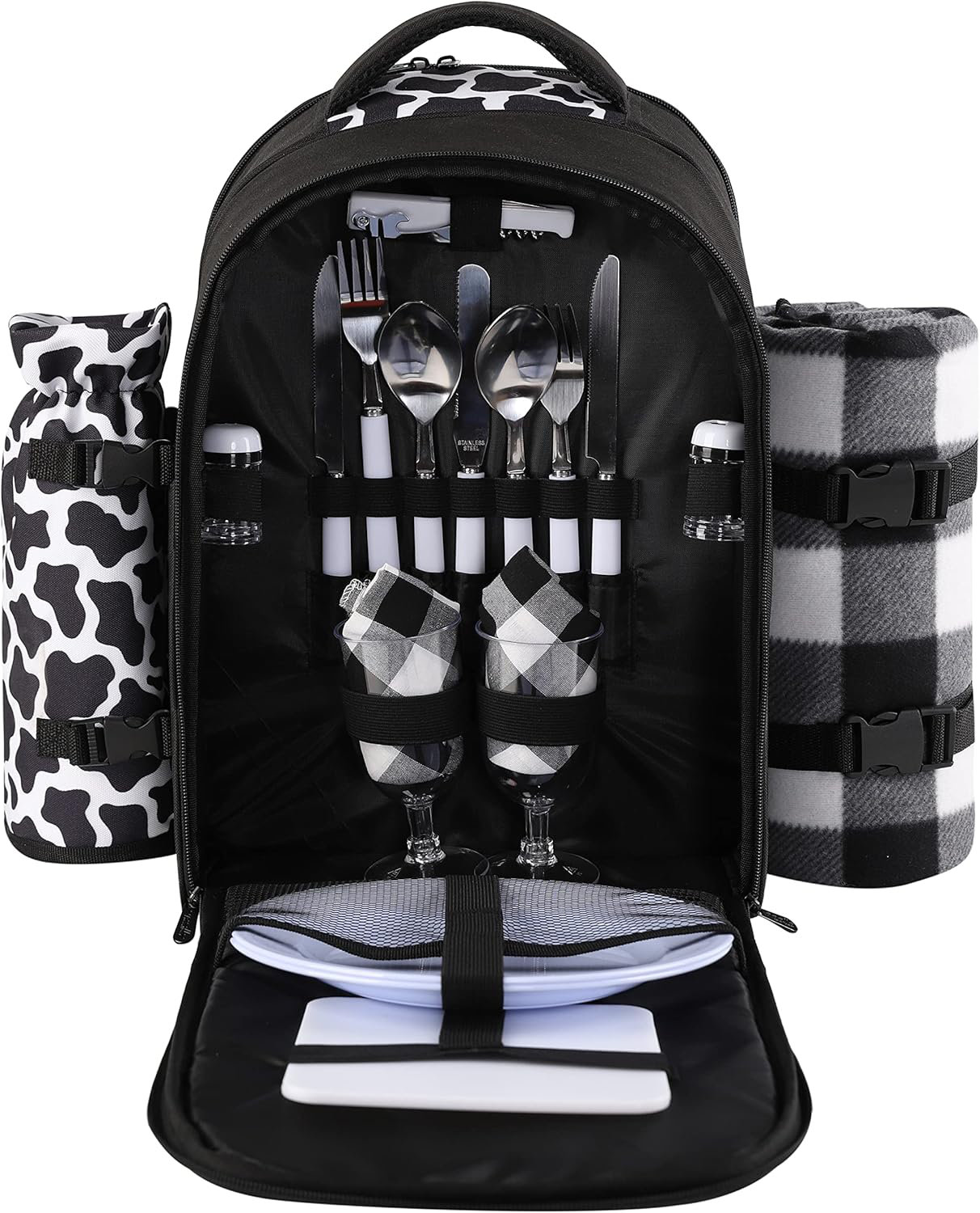 Hokku Designs Picnic Backpack Set For 2 Person - Wayfair Canada