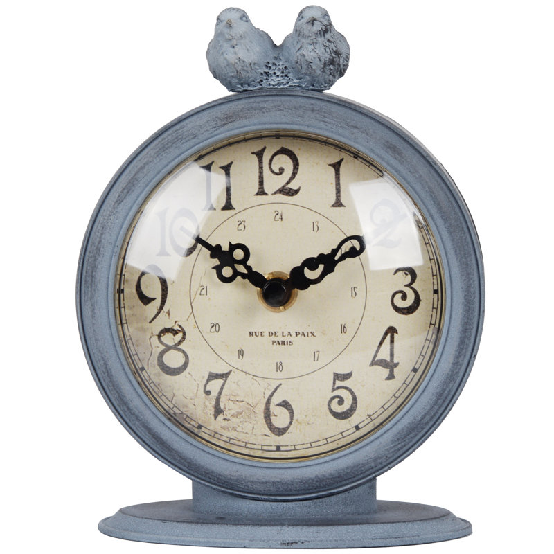 Ophelia & Co. Analog Quartz Tabletop Clock & Reviews | Wayfair