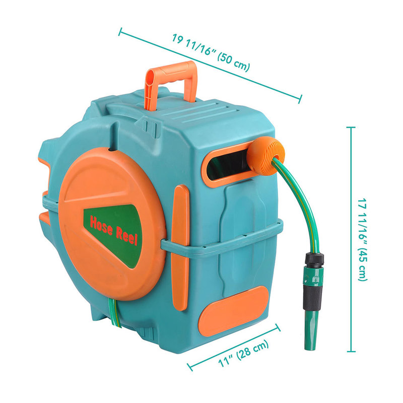 Yescom Plastic Wall Mounted Hose Reel with Automatic Rewind | Wayfair