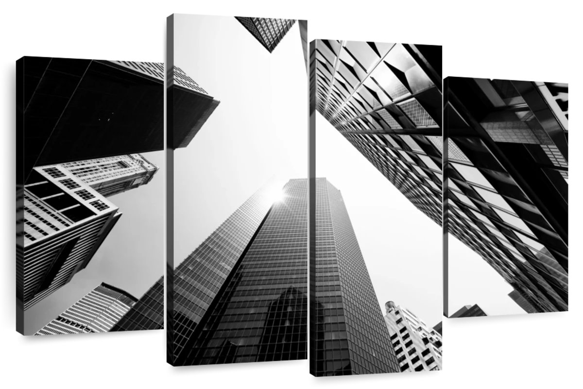 Ebern Designs Lilie Buildings Of Lower Manhattan | Wayfair