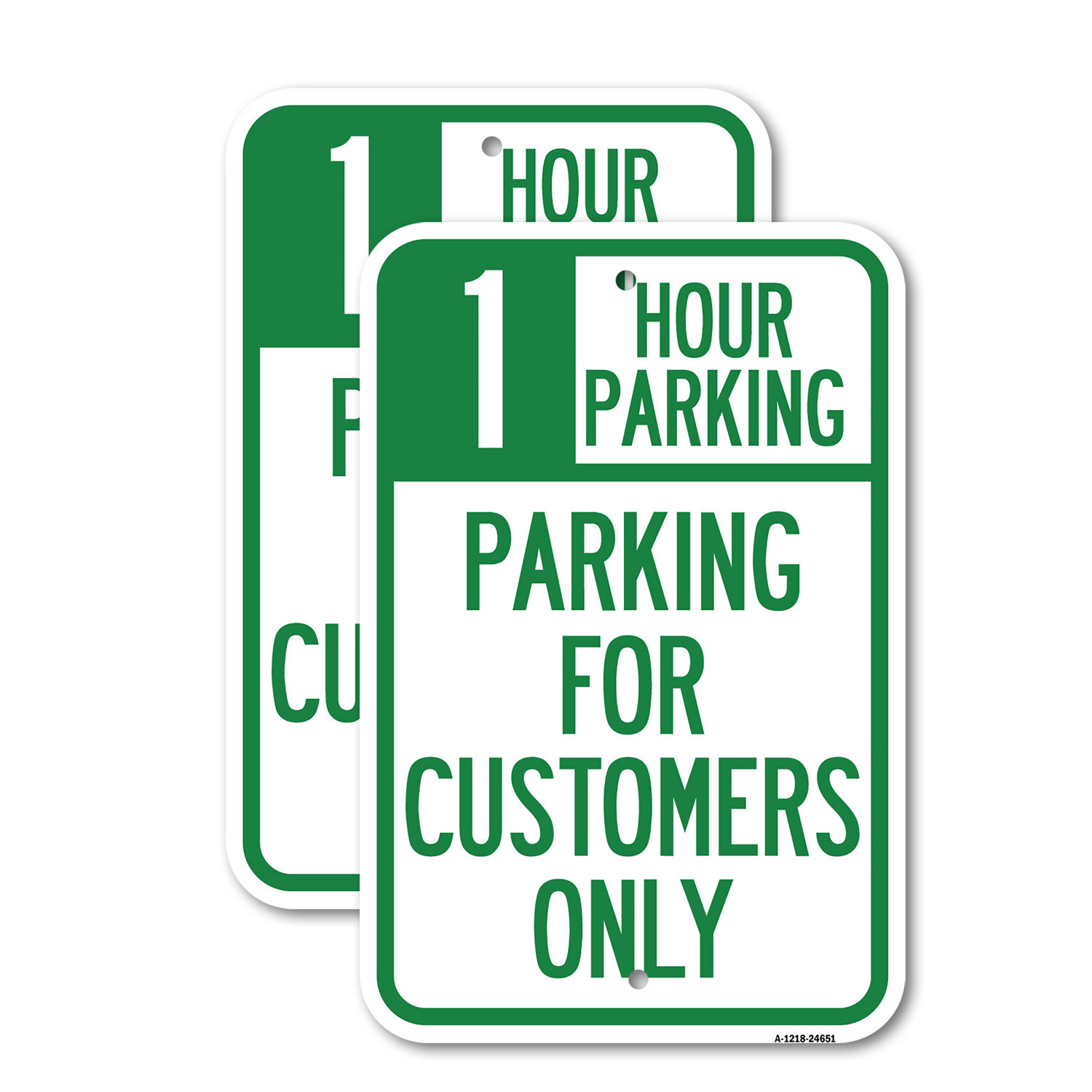 SignMission Parking for Customers Only Sign | Wayfair
