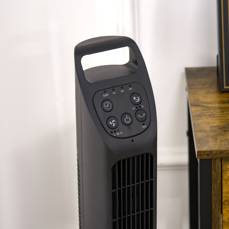HOMCOM 78.5Cm Oscillating Tower Fan & Reviews | Wayfair.co.uk