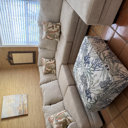 Beachcrest Home Reigate Floral Cocktail Ottoman & Reviews | Wayfair