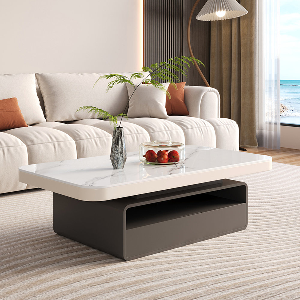 Orren Ellis Light luxury modern simple coffee table | Wayfair