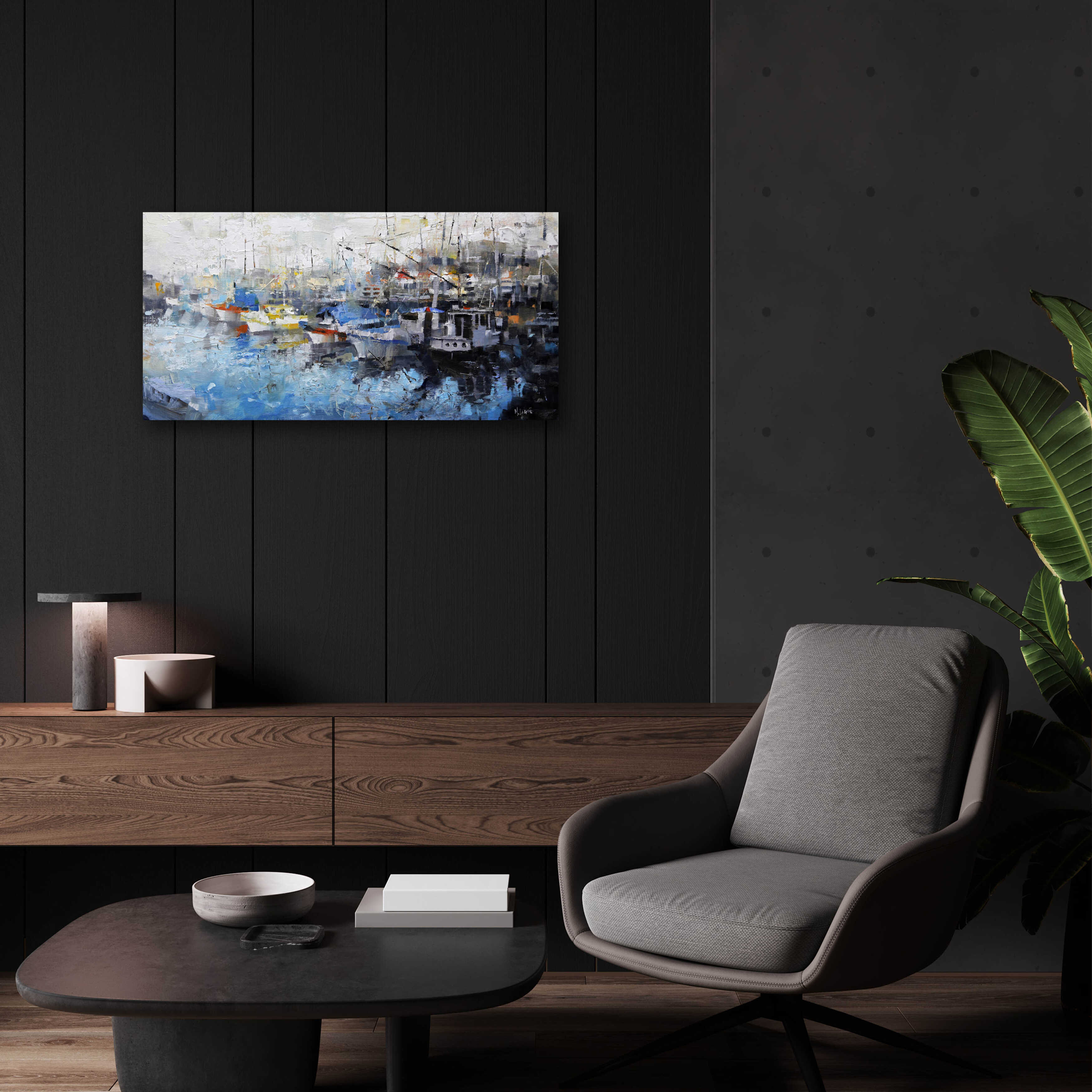 Breakwater Bay 'San Francisco Wharf' by Mark Lague, Acrylic Glass Wall ...