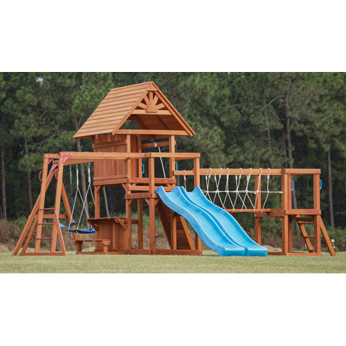 Swing Sets & Playsets You'll Love | Wayfair