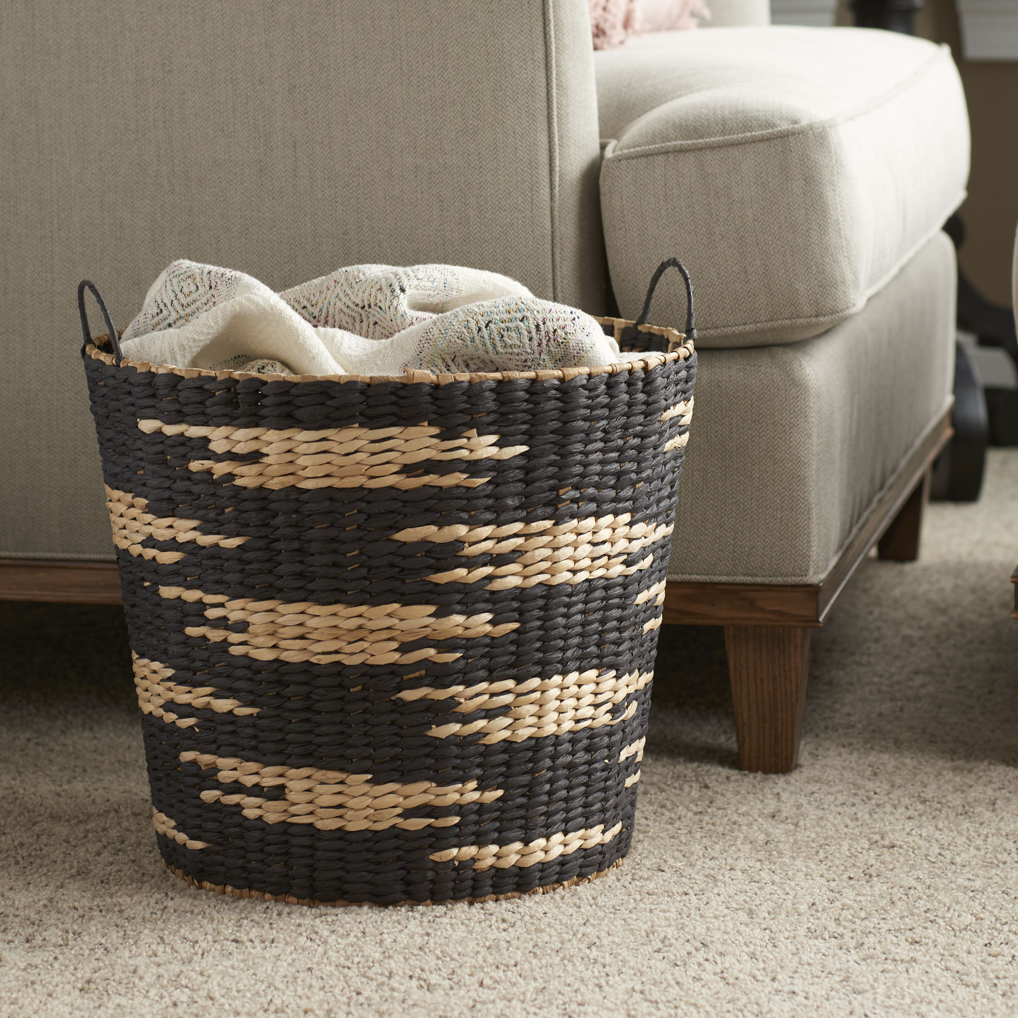Bay Isle Home™ Tapered Decorative Wicker Basket & Reviews | Wayfair