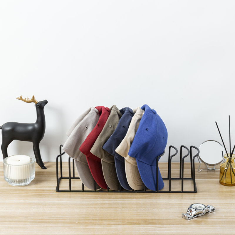 17 Stories 11-Slot Metal Wier Baseball Hat Storage & Reviews | Wayfair