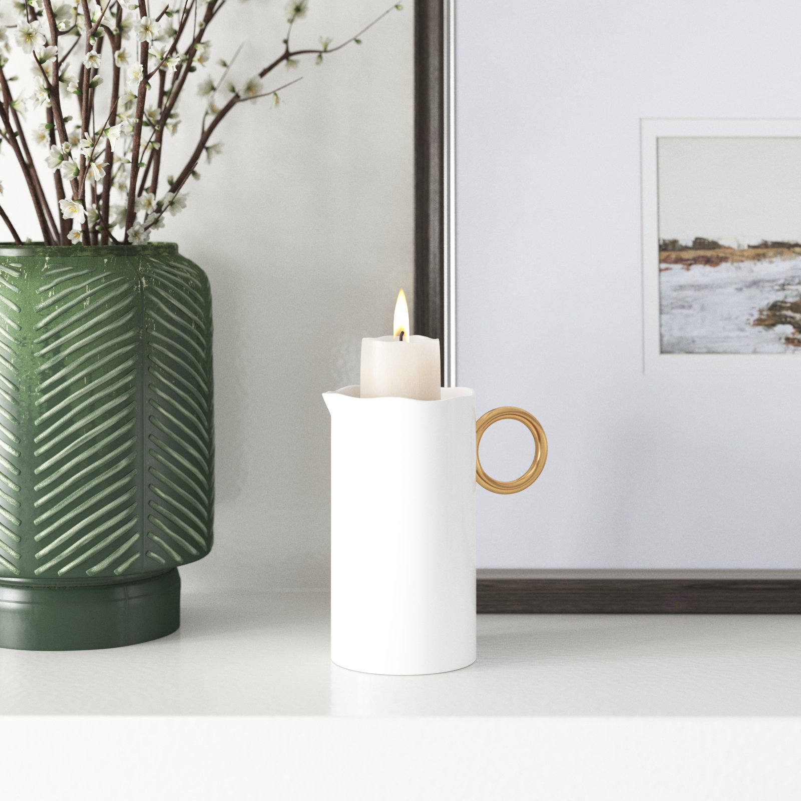 Etta Avenue™ Good Morning Scented Novelty Candle | Wayfair