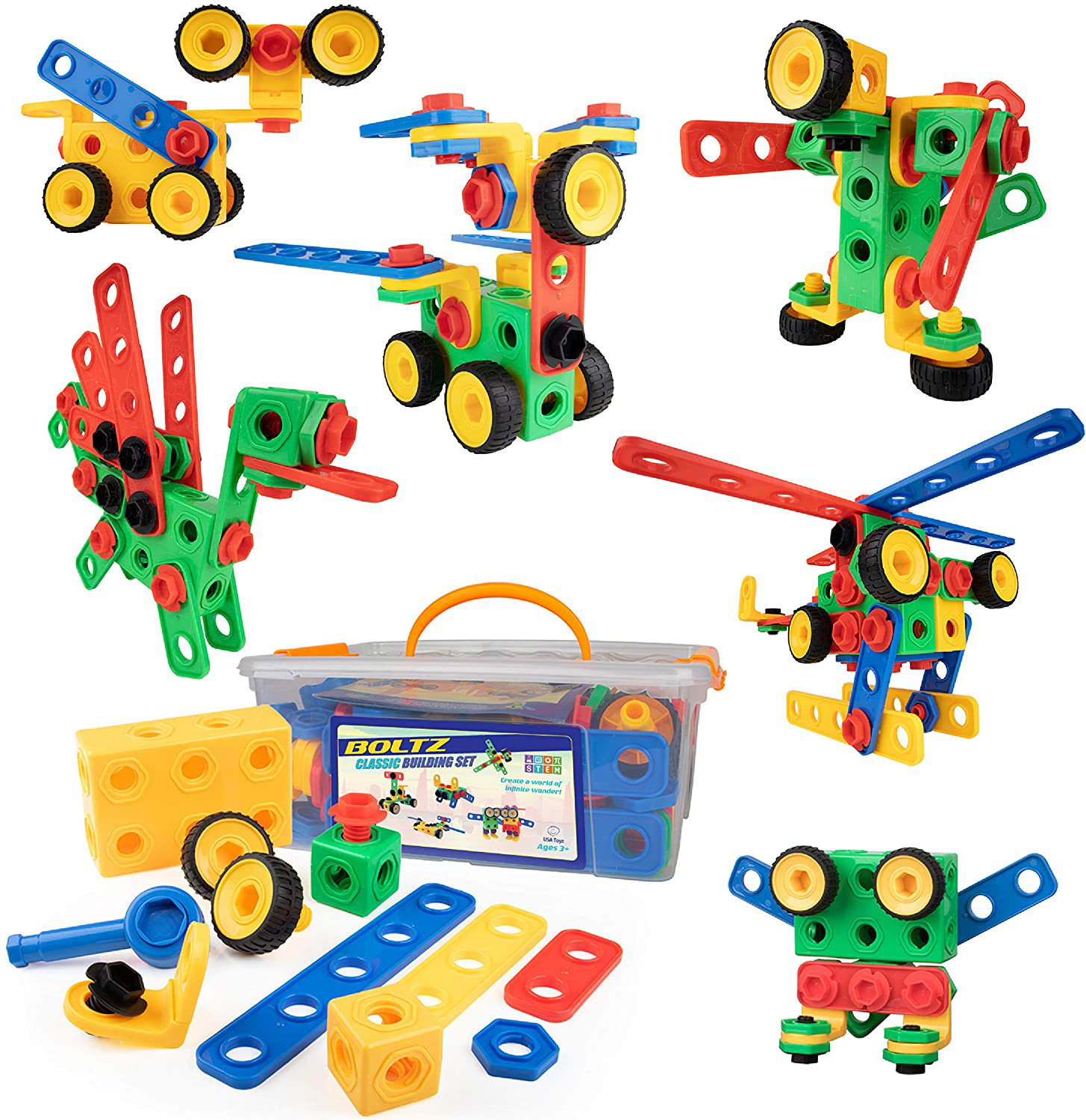 USA Toyz Boltz STEM Building Toys - 101 Pack & Reviews | Wayfair