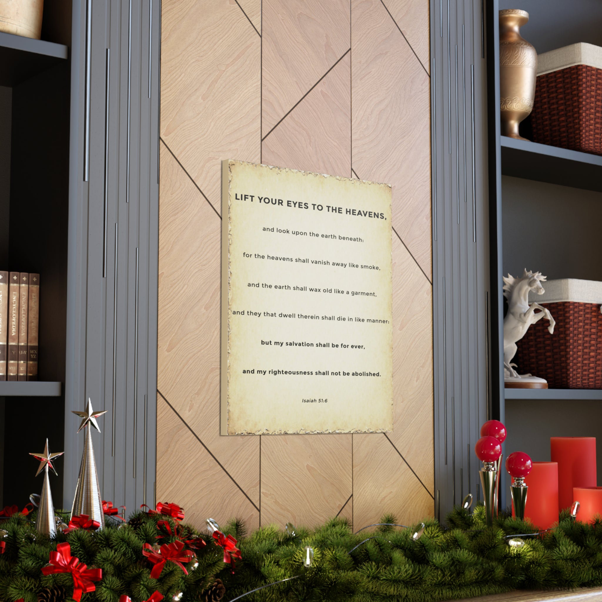 Red Barrel Studio® Scripture Walls Isaiah 51:6 Eternal Salvation Bible ...