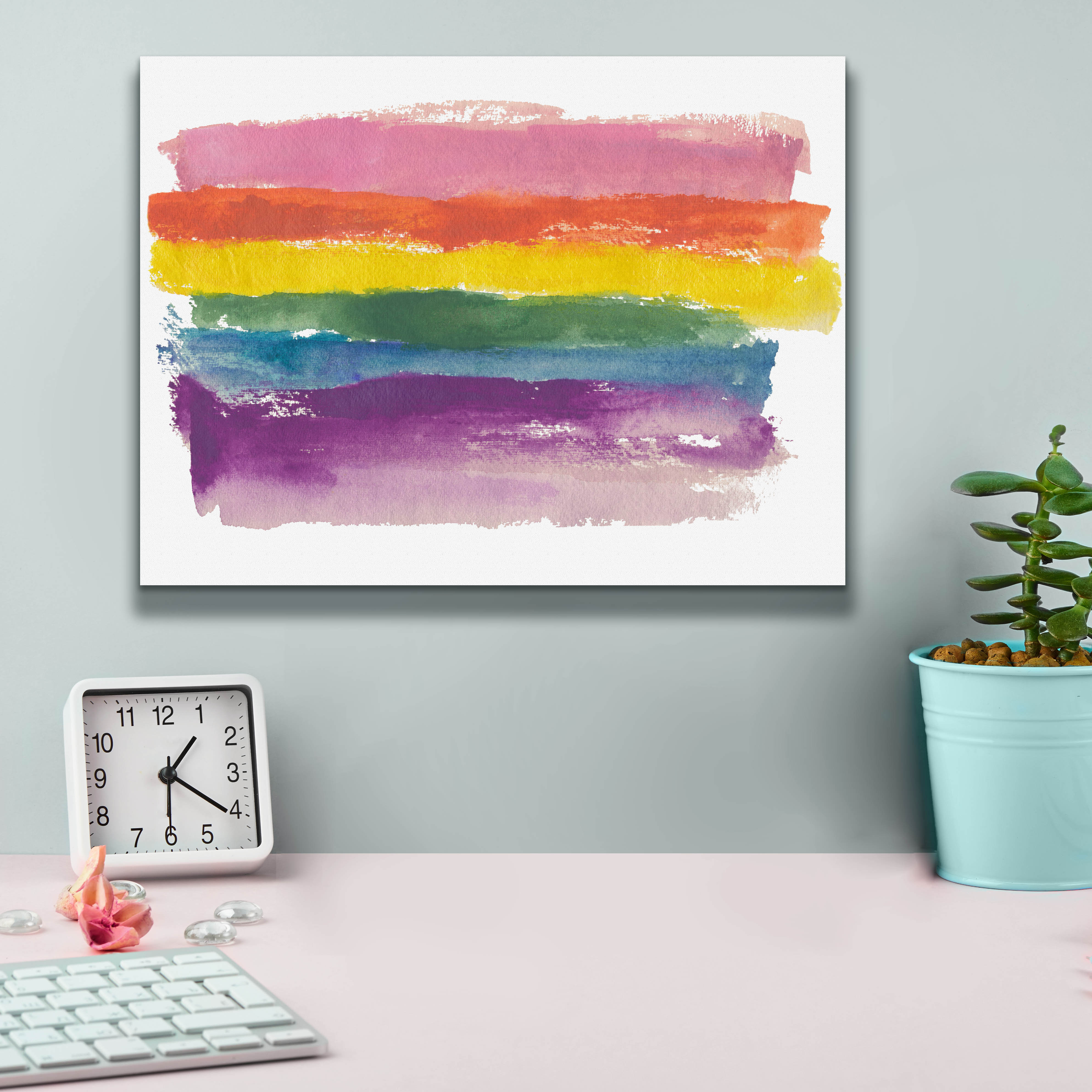 Wrought Studio™ Be You' by Michelle Oppenheimer, Canvas Wall Art | Wayfair