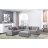 Latitude Run® Angeliah 6 Seater Reversible Upholstered Corner Sectional ...