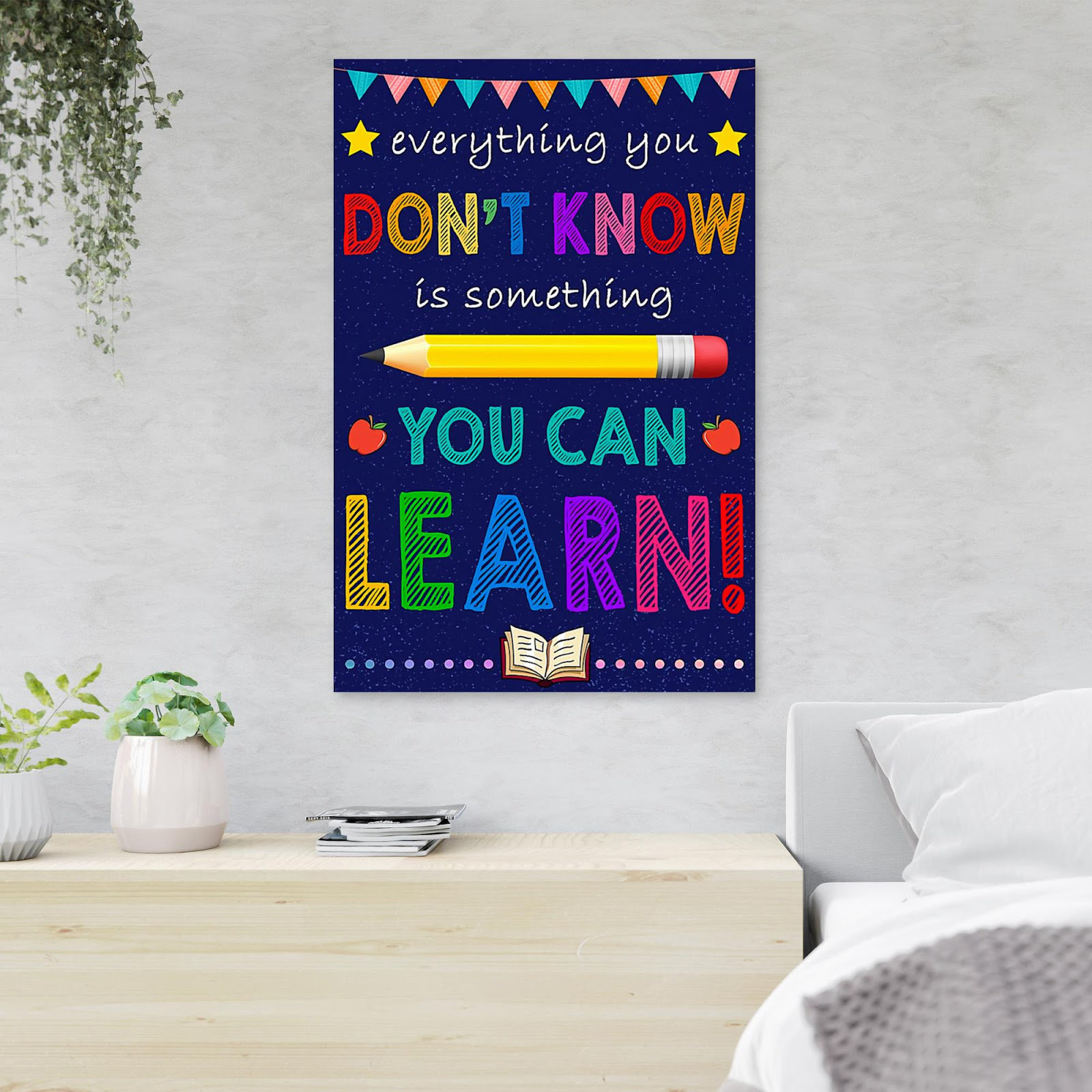 Trinx A Pencil & Books - Everything You Don’T Know Is Something You Can ...