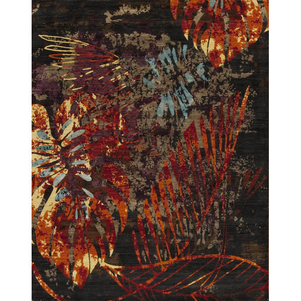 Samad Rugs Mayfair Hand Knotted Floral Indoor Rug | Wayfair